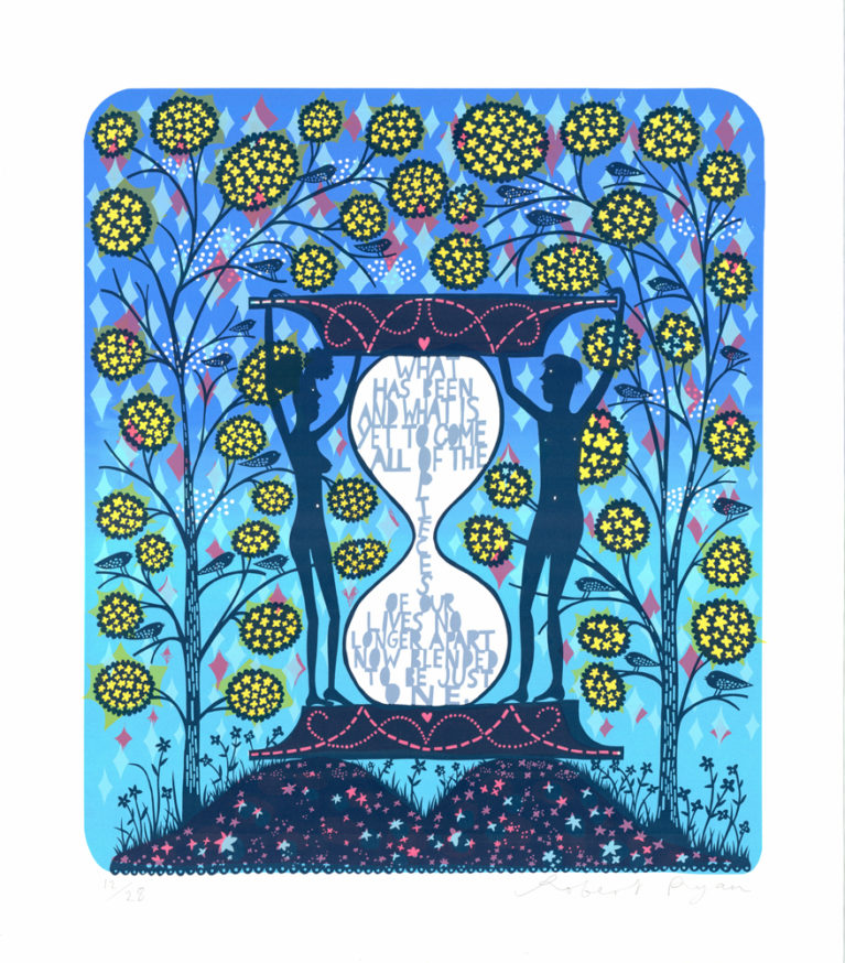 What Has Been And What Is Yet To Come by Rob Ryan || Print Club London