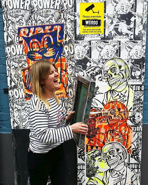 Screen Printing workshop at Print Club London