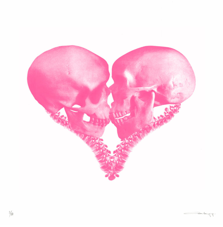 Till Death Neon Pink Edition by Cassandra Yap - Print Club London