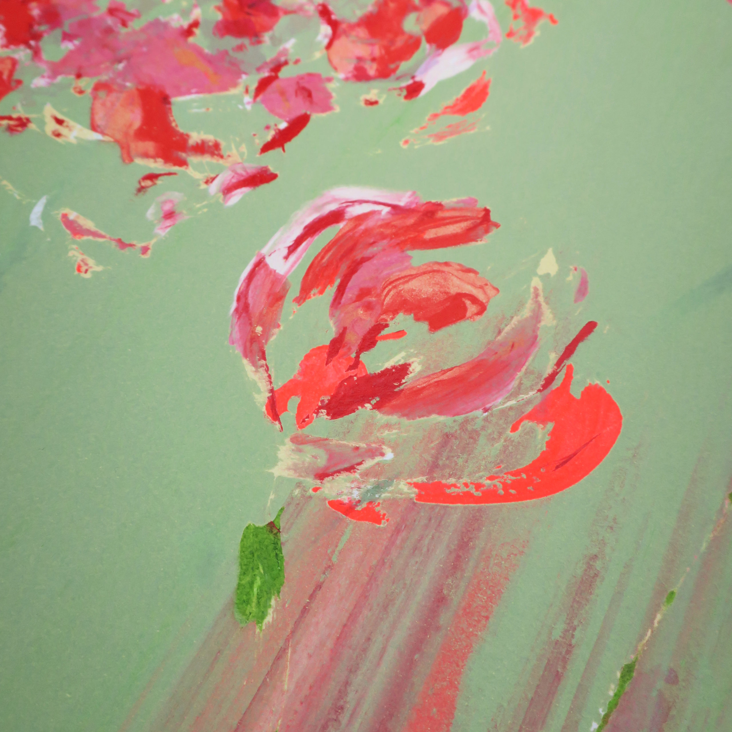 Super Bloom #165 - Rockstar Roses lime skies by M.E. Ster-Molnar ...