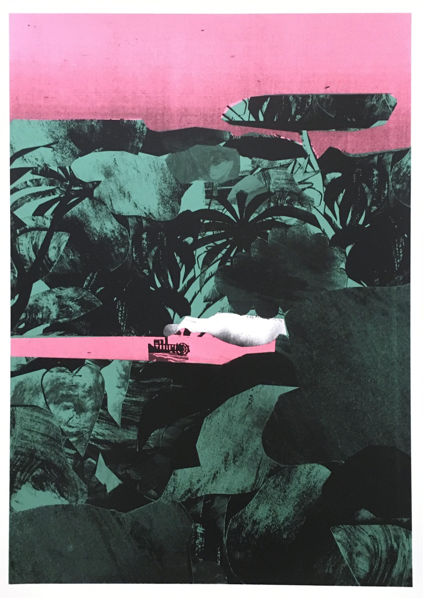 Barbican Botanical II by Ellie Foreman-Peck || Print Club London