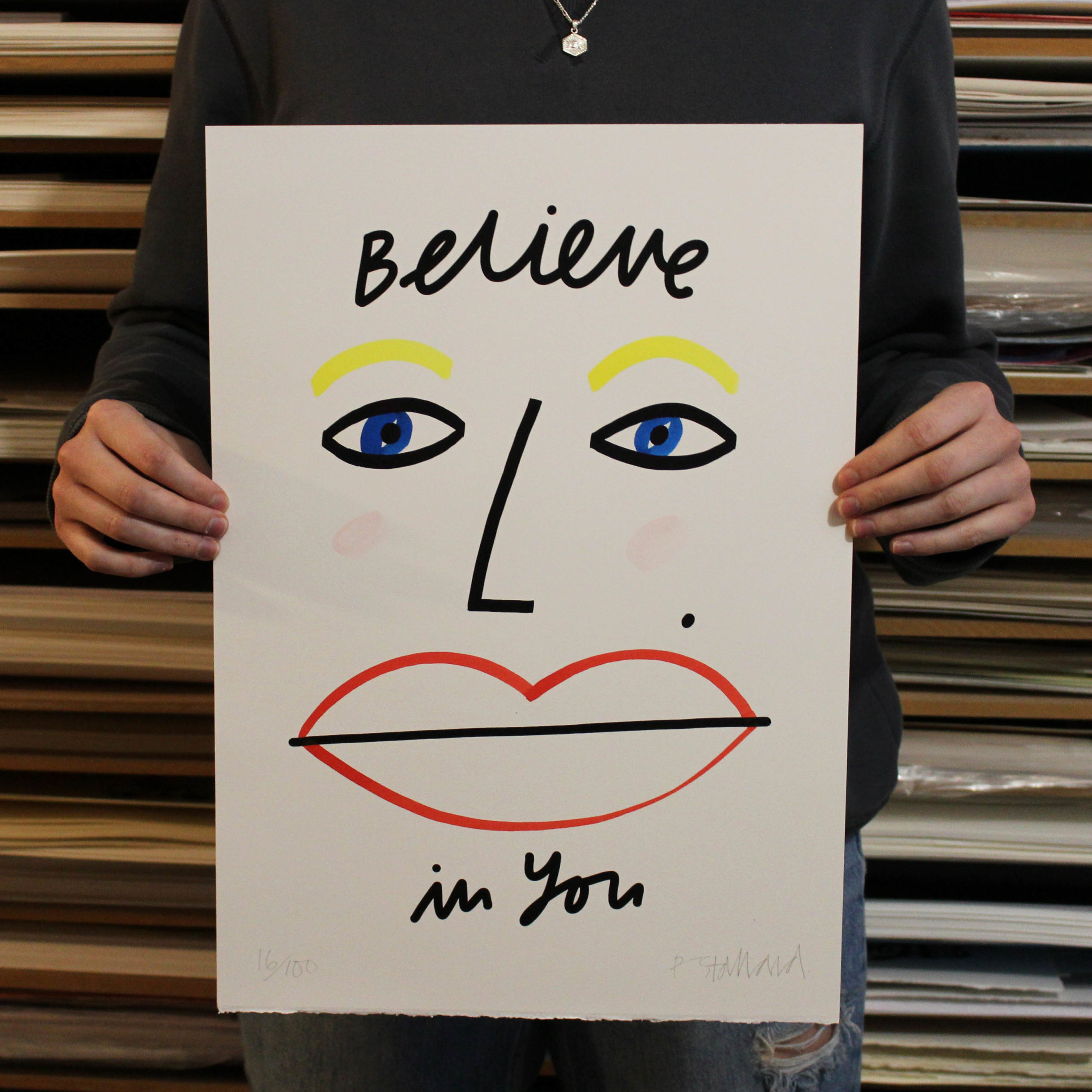 Believe In You - Original by Rose Stallard - Print Club London