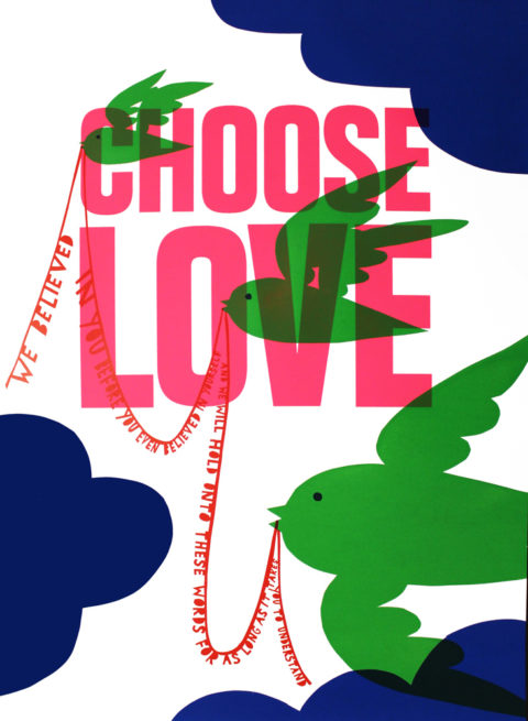 What Has Been And What Is Yet To Come by Rob Ryan || Print Club London