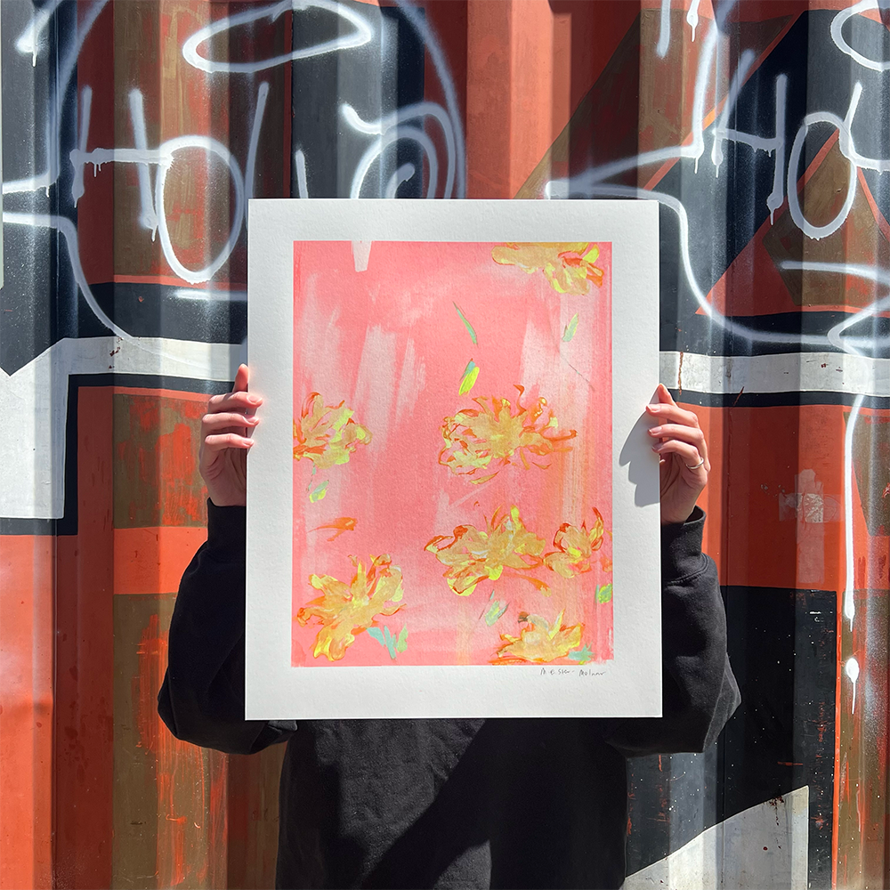 Super Bloom #230 – California Poppies Faded Watermelon - Print Club London