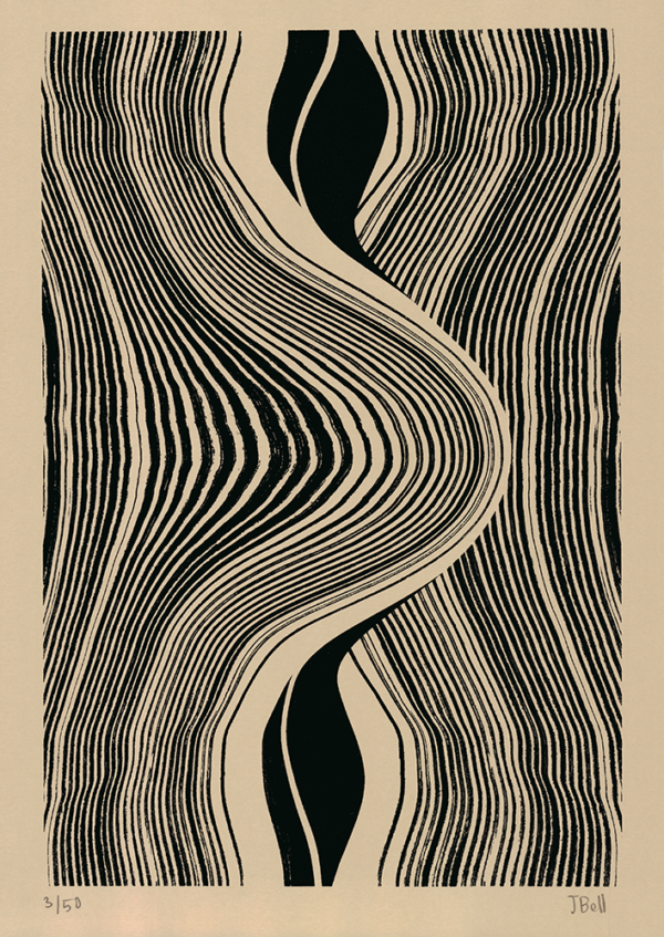 Rhythm Paused Brown - Print Club London