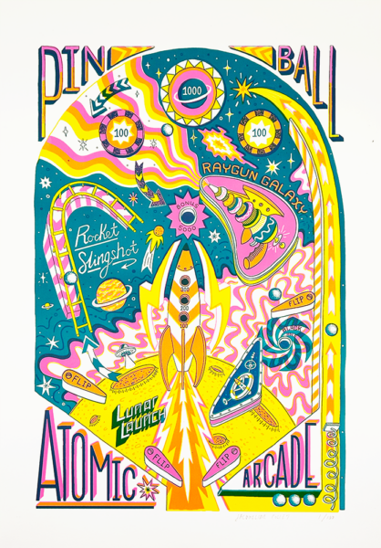 1886 - Limited Edition Screen Print - Print Club London