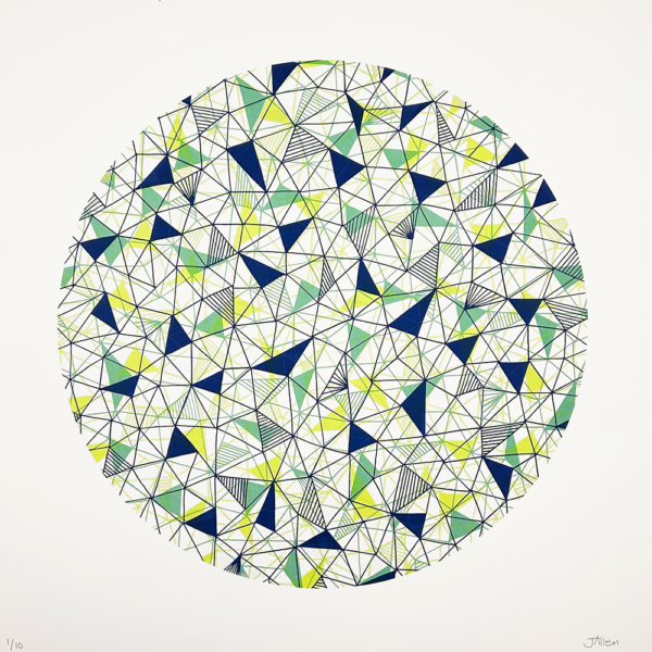 Cells, Purple - Print Club London