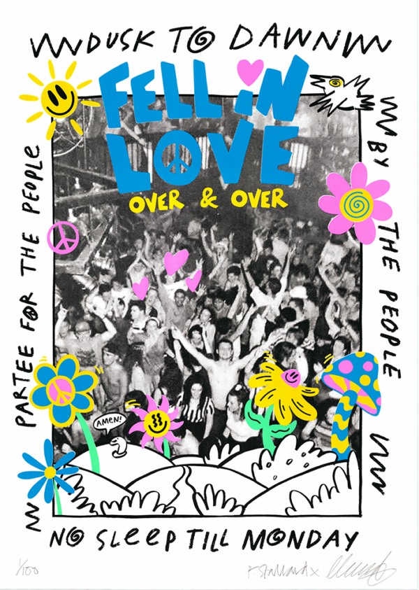 No Sleep Till Monday - Print Club London