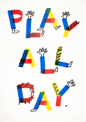 Smiley Face by Rose Stallard - Print Club London