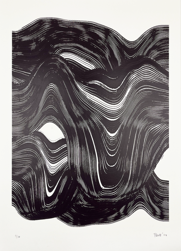 Rhythm Paused Brown - Print Club London